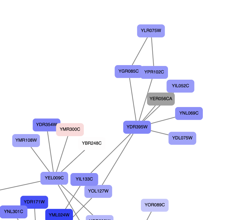 Basic Data Visualization in Cytoscape Web
